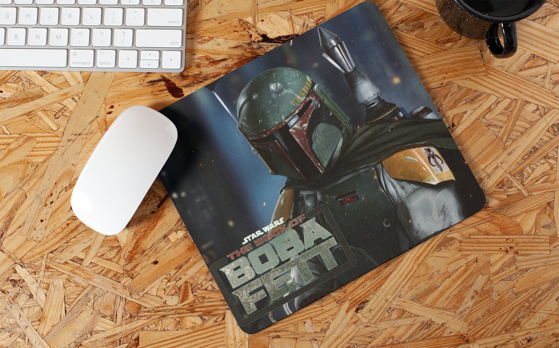 The Book of Boba Fett the Mandalorian Inspired Mouse Mat - Etsy