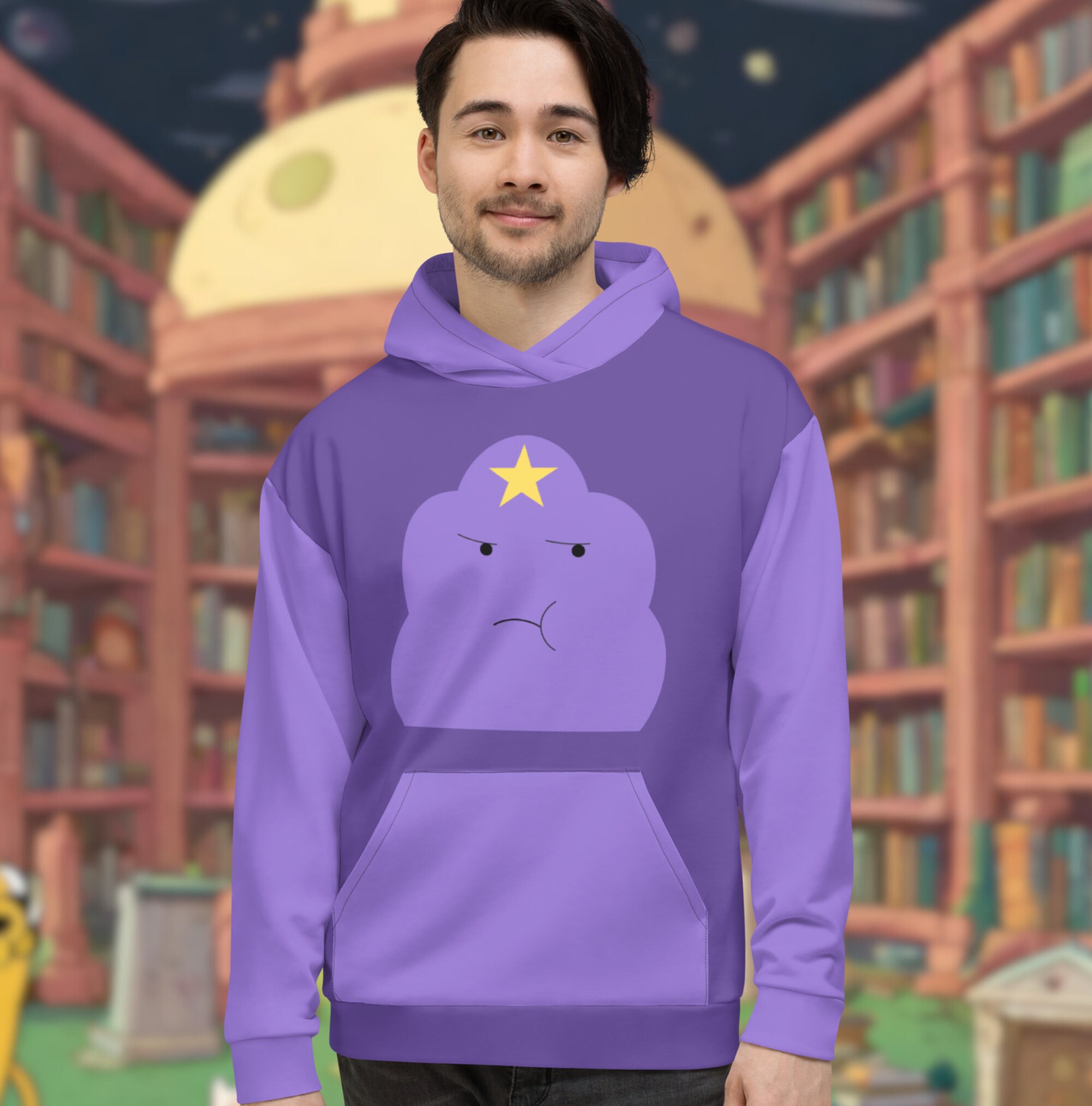 Adventure Time LSP Hoodie, All Over Print Hoodie, Cozy Weather Hoodie ...