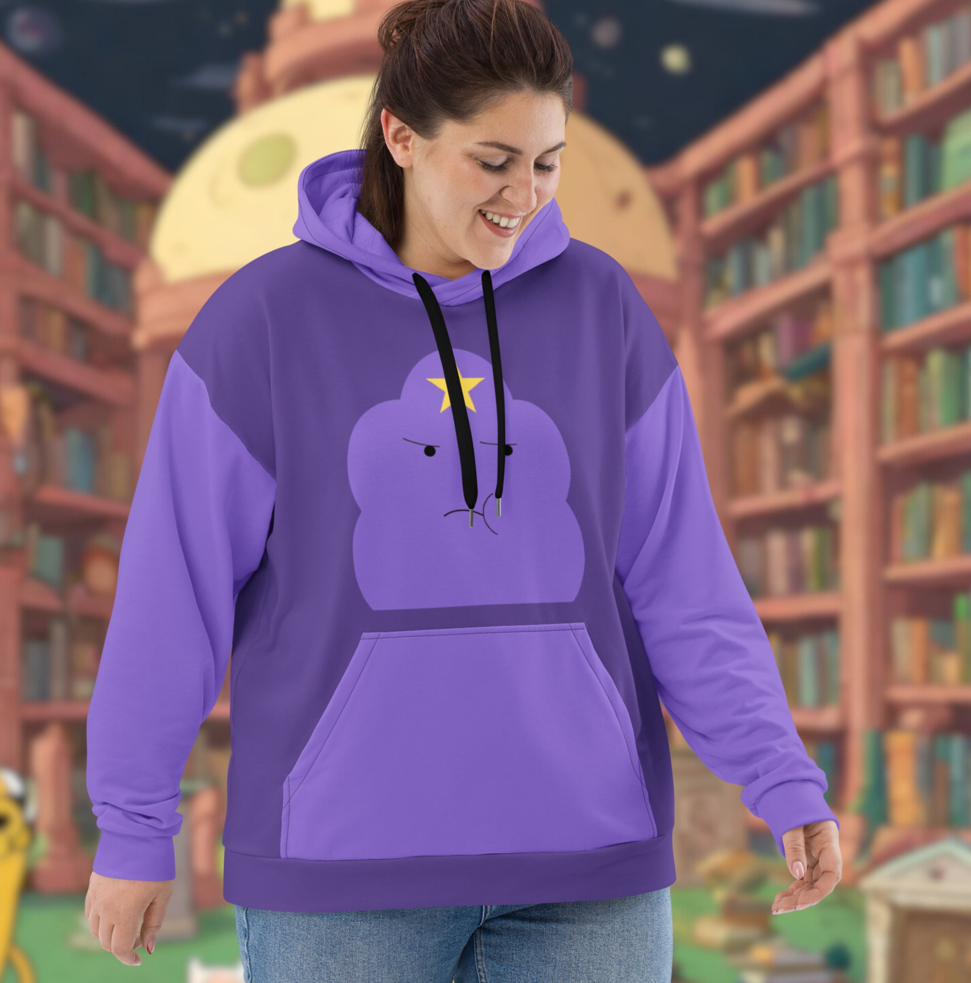 Adventure Time LSP Hoodie, All Over Print Hoodie, Cozy Weather Hoodie ...