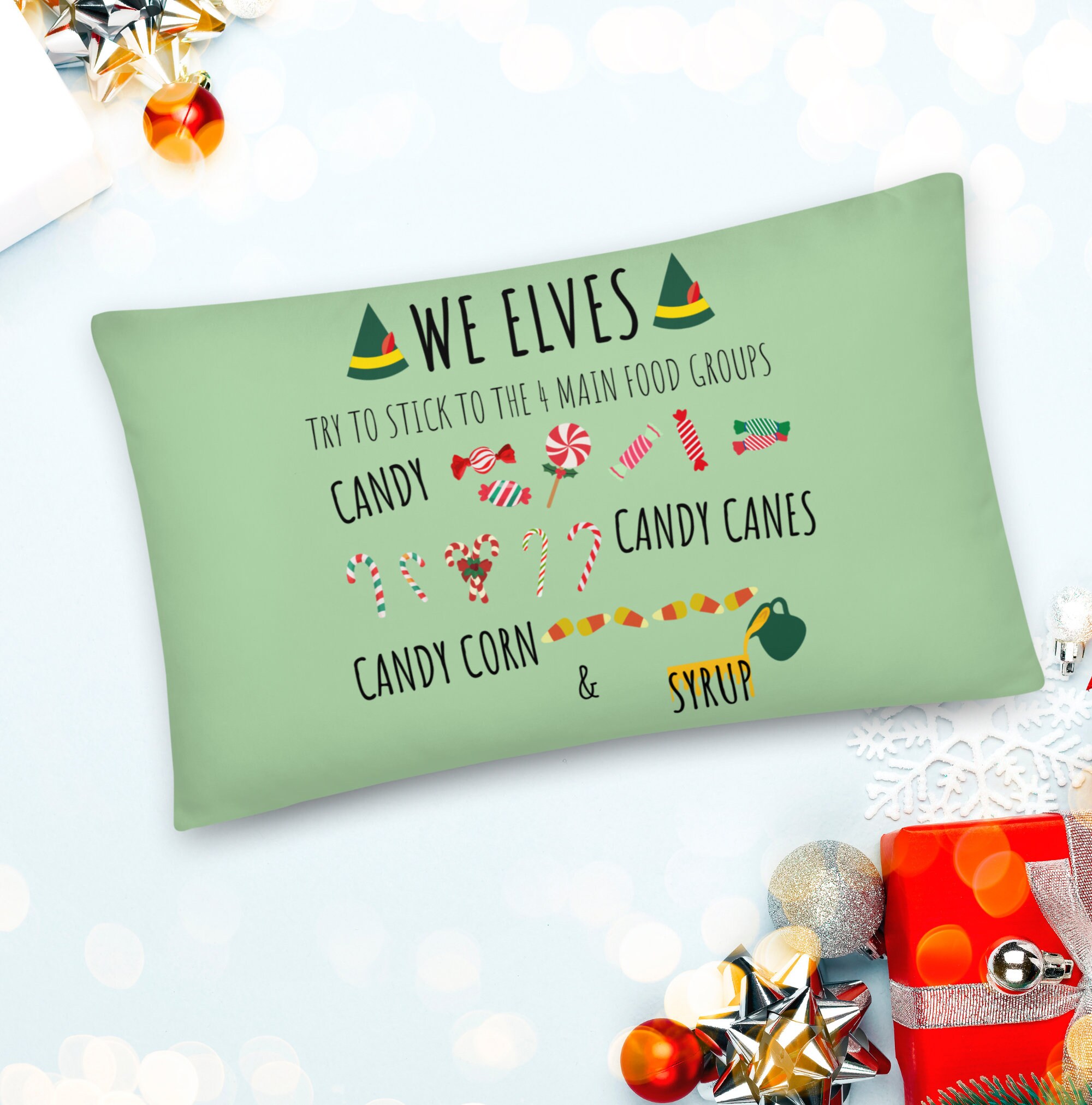 Buddy the Elf We Elves Diet, Christmas Elf, Candy Canes Candy Corn ...