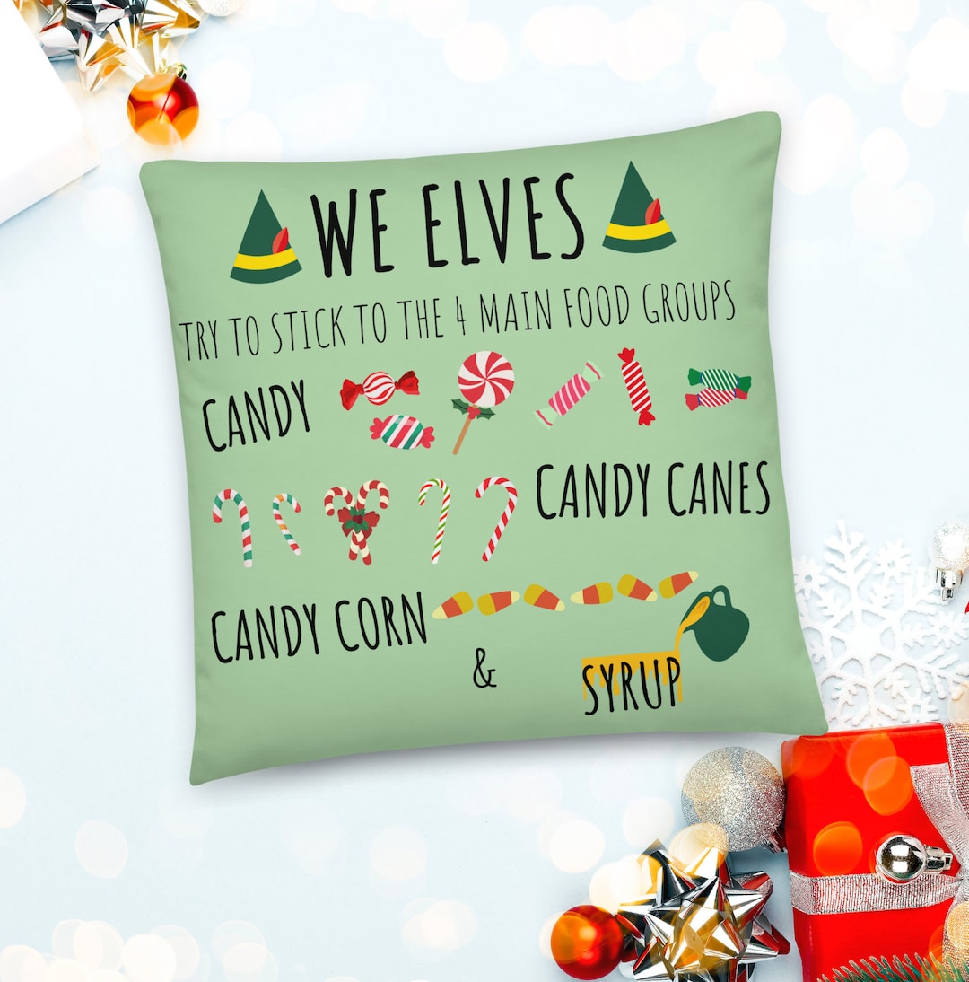 Buddy the Elf We Elves Diet, Christmas Elf, Candy Canes Candy Corn ...