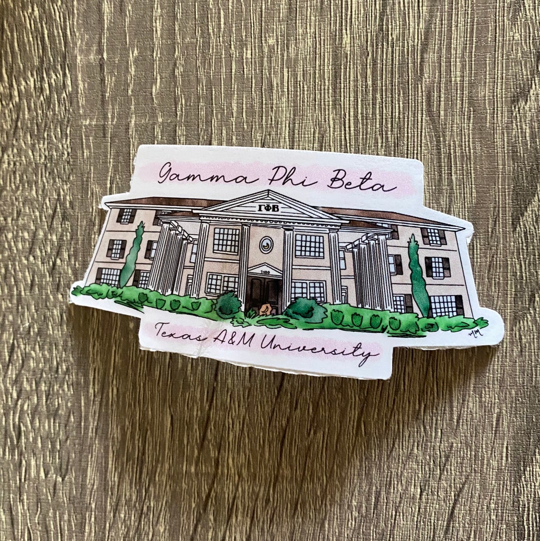 TAMU Gphi House - Etsy