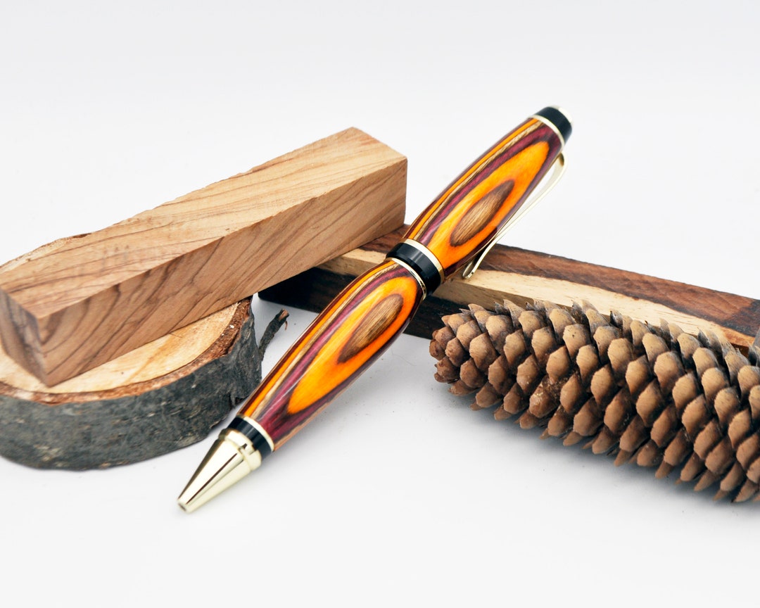 Beautiful Handmade Spectraply Cigar Style Wood Pen,handturned Pen ...