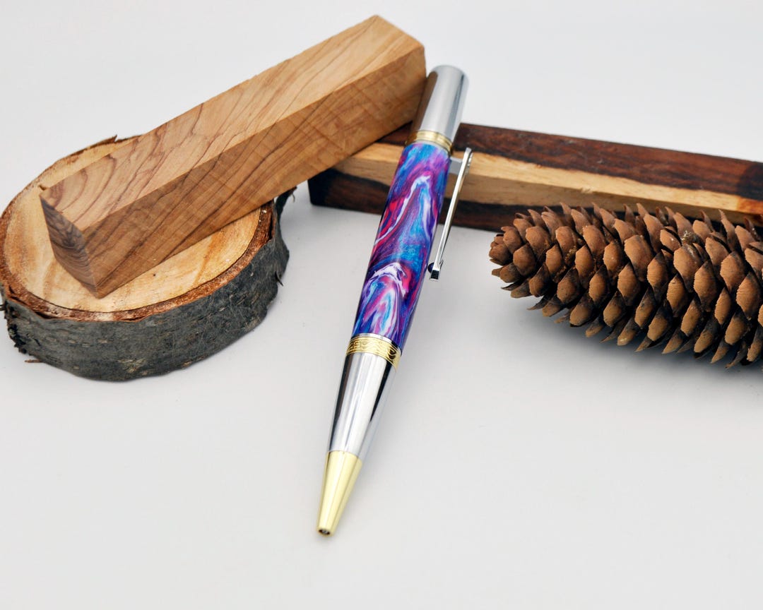 Beautiful Handmade Diamondcast Gallant Pen,handturned Pen,handcrafted ...
