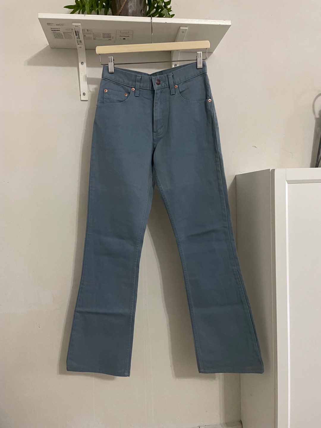 Levi Strauss Jeans 550 Light Blue Flare Cut W26 - Etsy