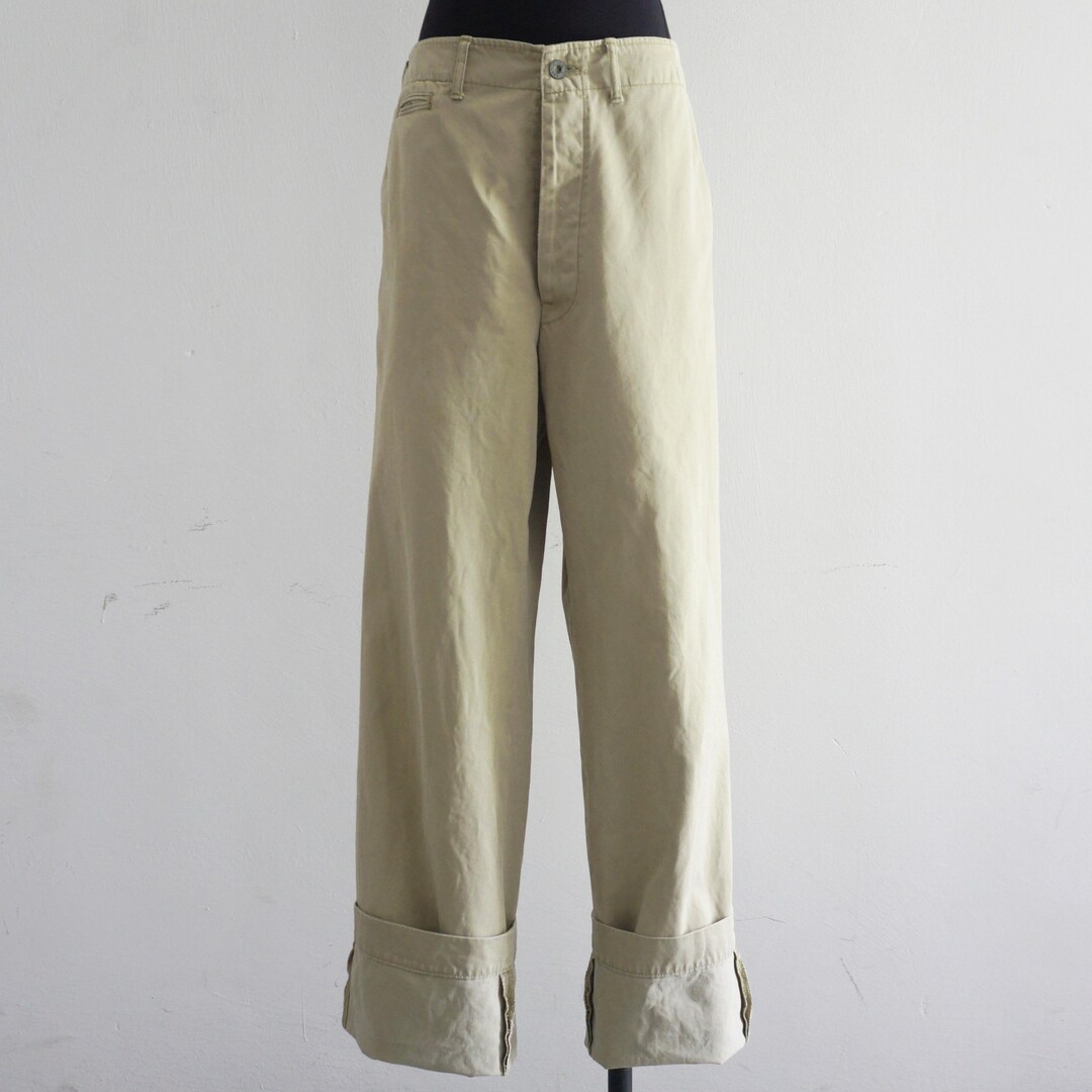 Vintage U.S Army True Retro Trousers Cotton Khaki Made in Japan 90s Air ...