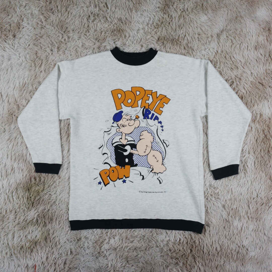 90s Popeye Bud Sagendorf by King Features Syndicate Medium Size ...