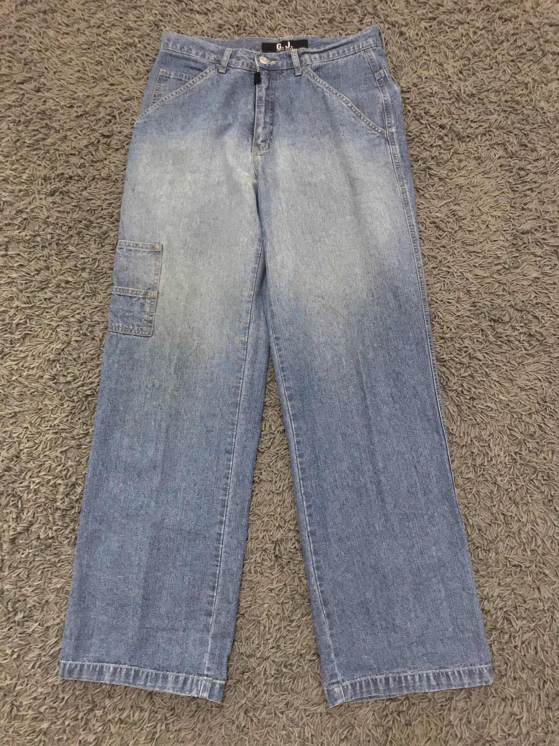 Vtg Guess Blue Jeans Carpenter Pants Loose Baggy Size 30 - Etsy