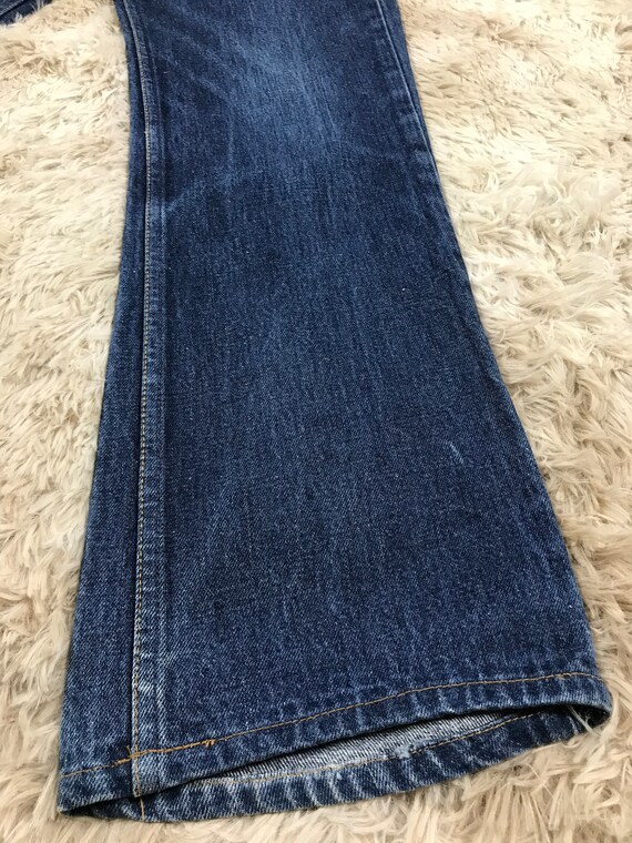 Vintage Levi’s 517 Jeans Flare Dark Wash Denim W 31 M… - Gem