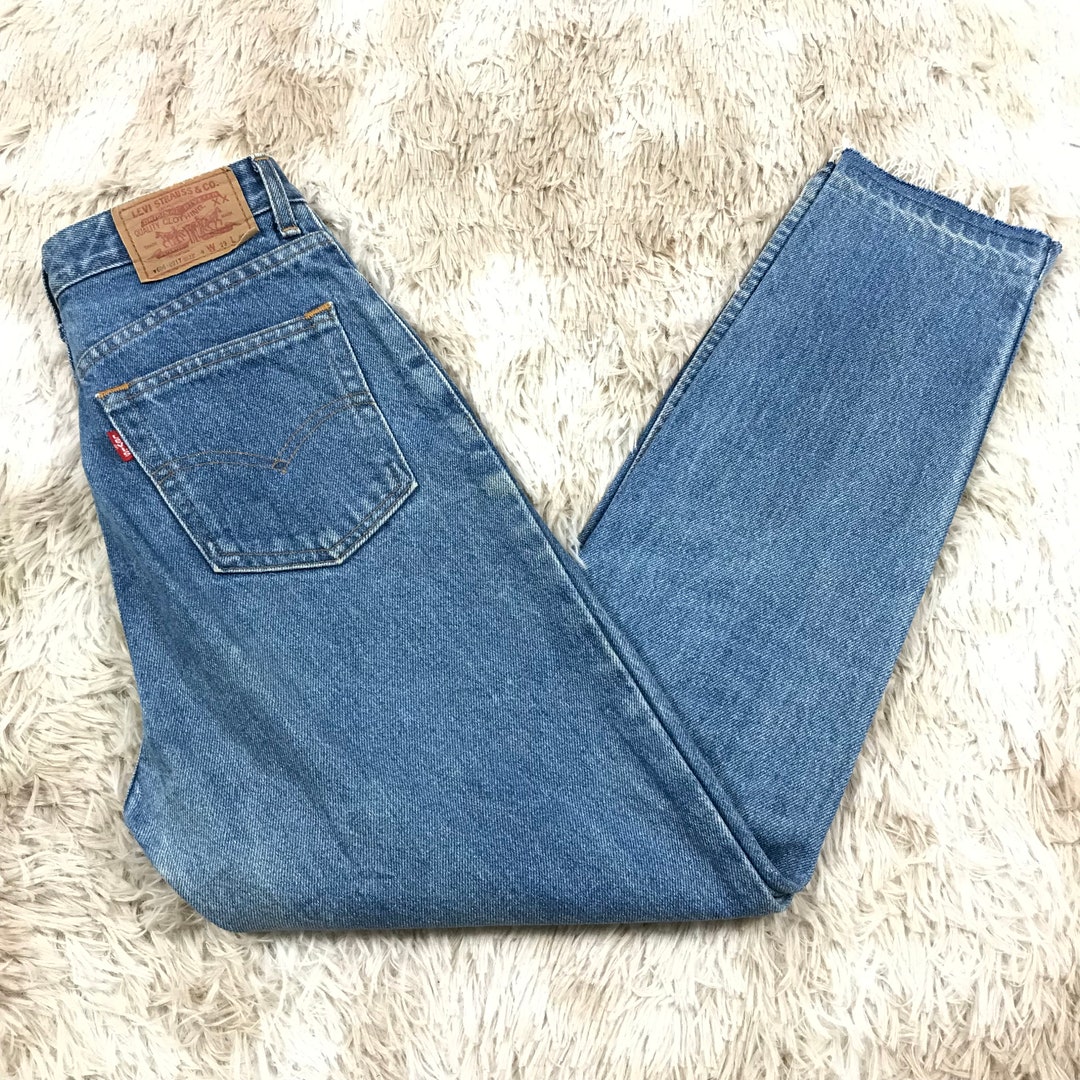 Vintage 90s Levis W606 Women Blue Light Wash Jeans W 25 - Etsy