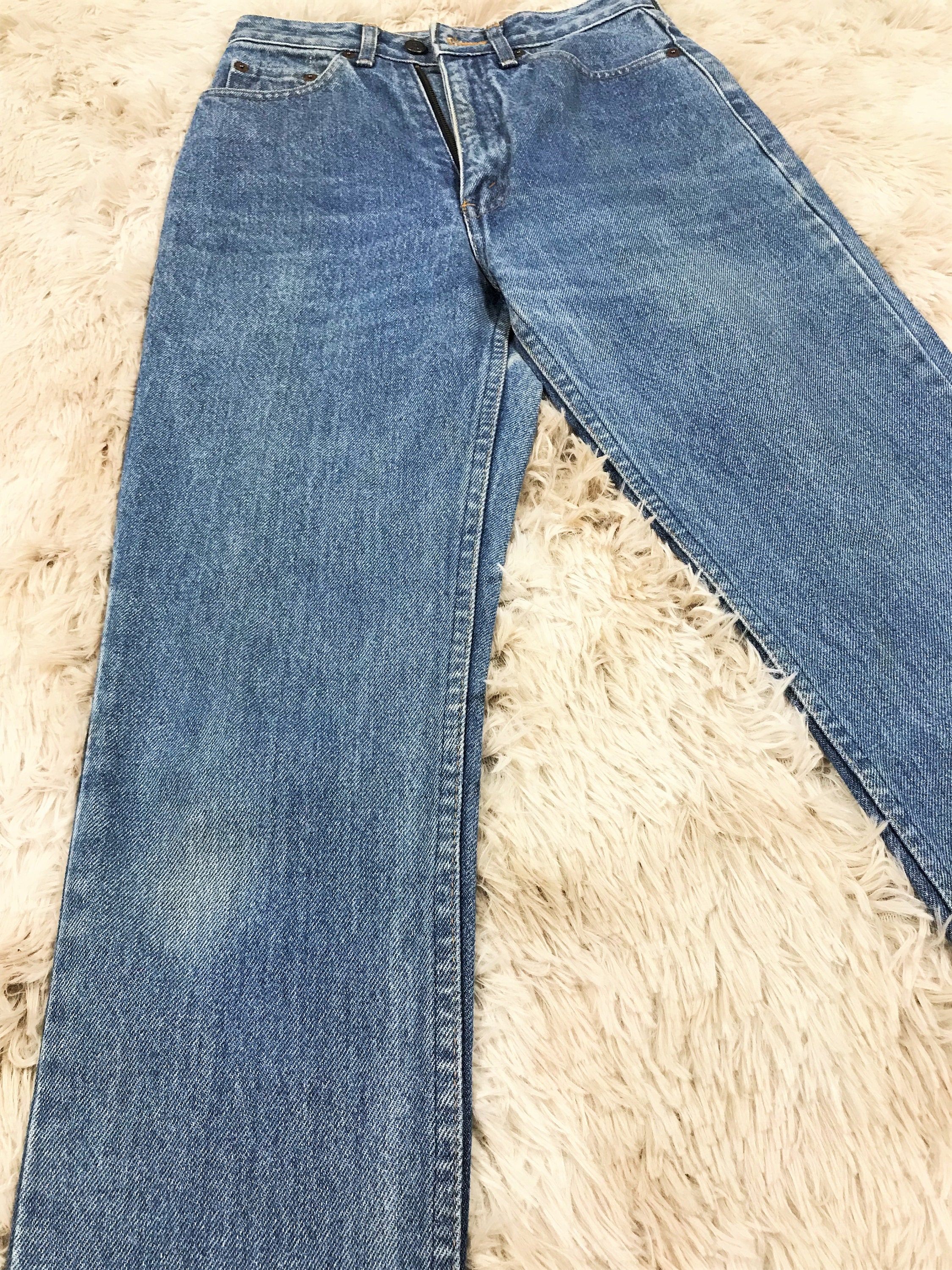 Vintage 90s Levis W606 Women Blue Light Wash Jeans W 25 - Etsy
