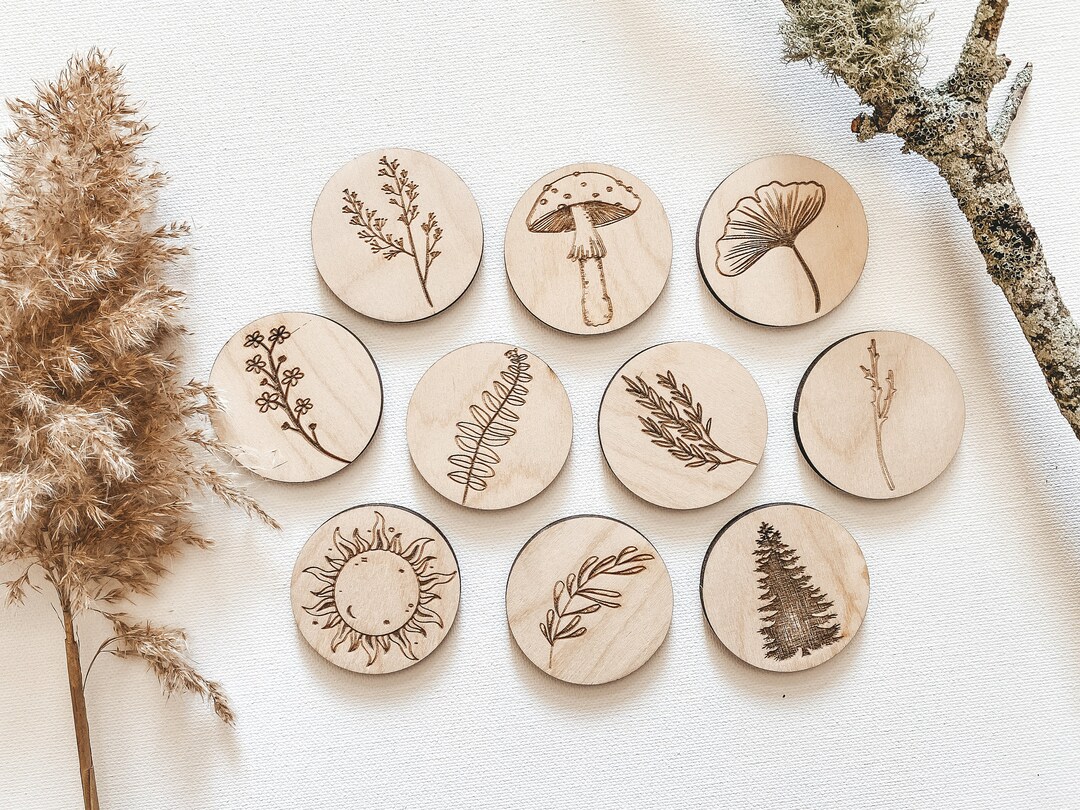 Nature Memory Match DIGITAL FILE ONLY Family Games Homeschool ...