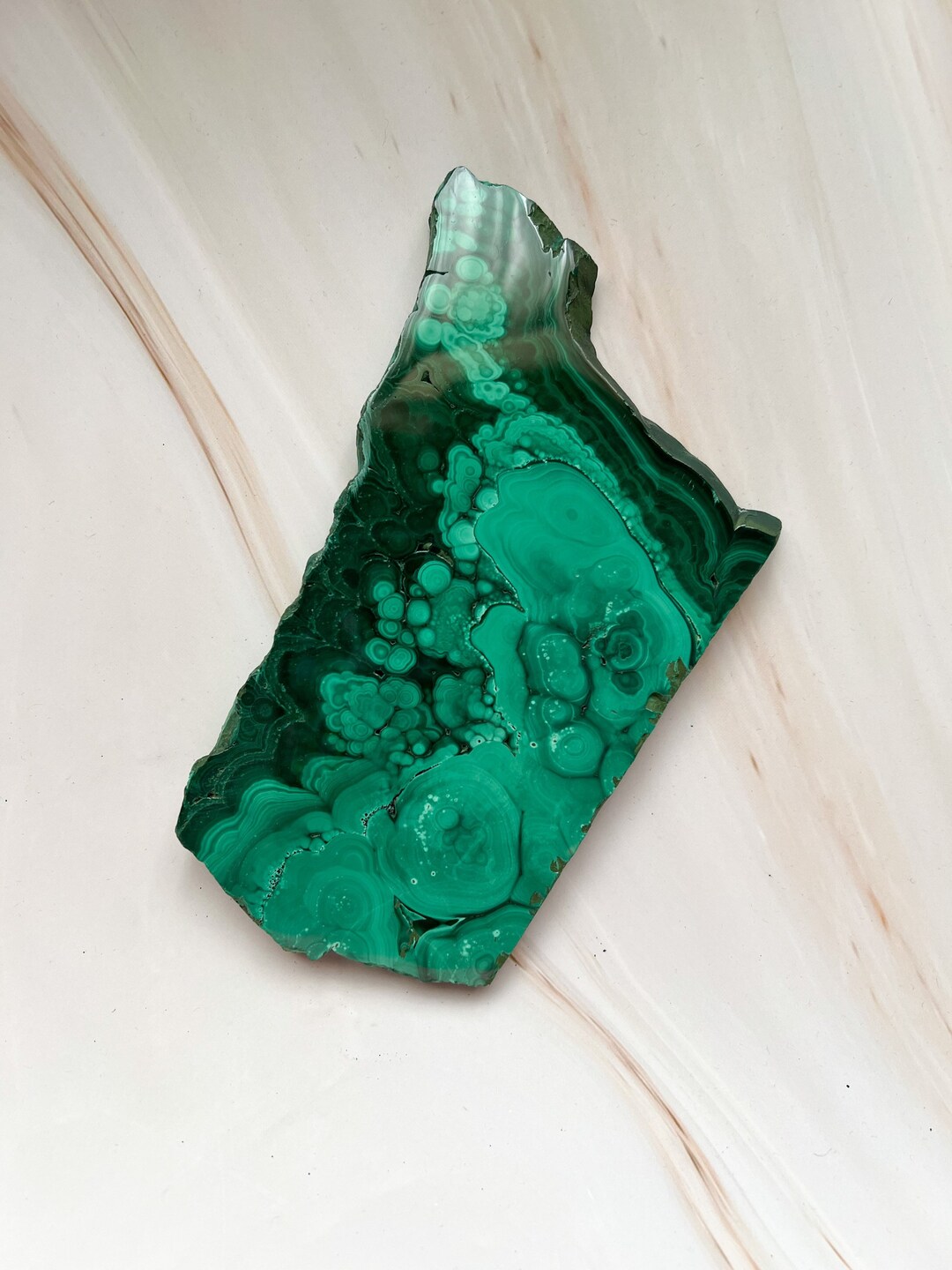 313g Malachite Slab Crystal Slab Malachite Slice - Etsy