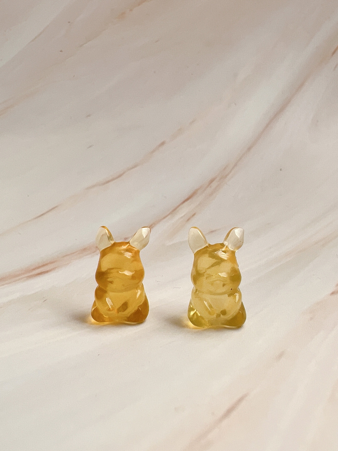 Mini Yellow Fluorite Pikachu Pokemon Crystal Carving Hand Carved ...