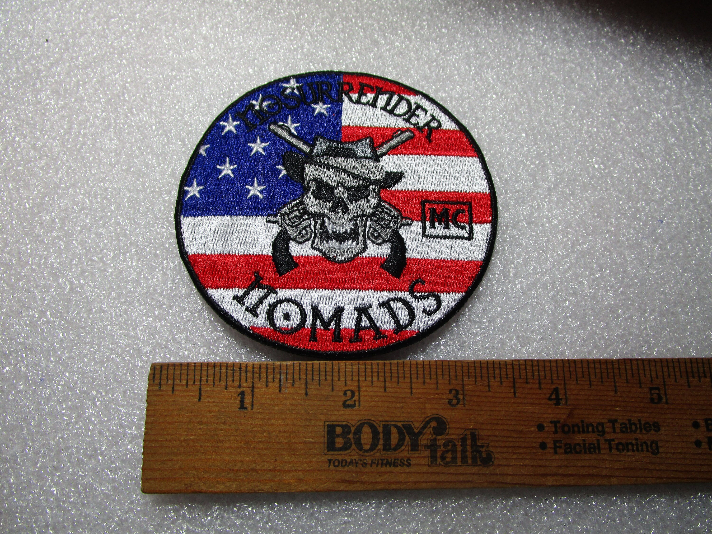 No Surrender Nomads Iron on Patch | Etsy