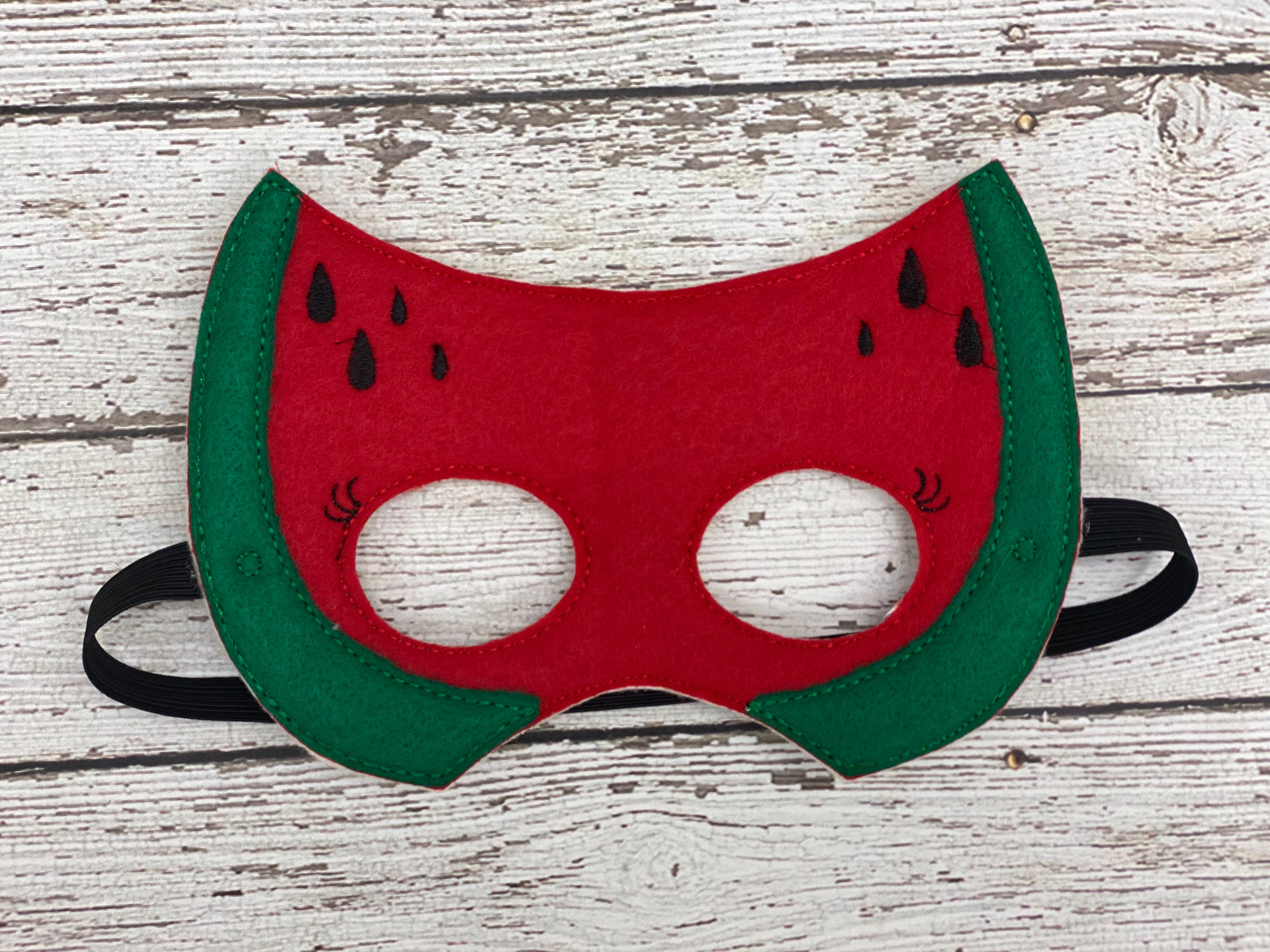 Fruit Masks Fruit Felt Masks Apple Mask Banana Mask Strawberry - Etsy