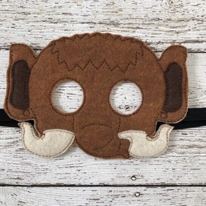 Ice Age Mask Stone Age Mask - Etsy