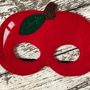 Fruit Masks Fruit Felt Masks Apple Mask Banana Mask Strawberry Mask ...