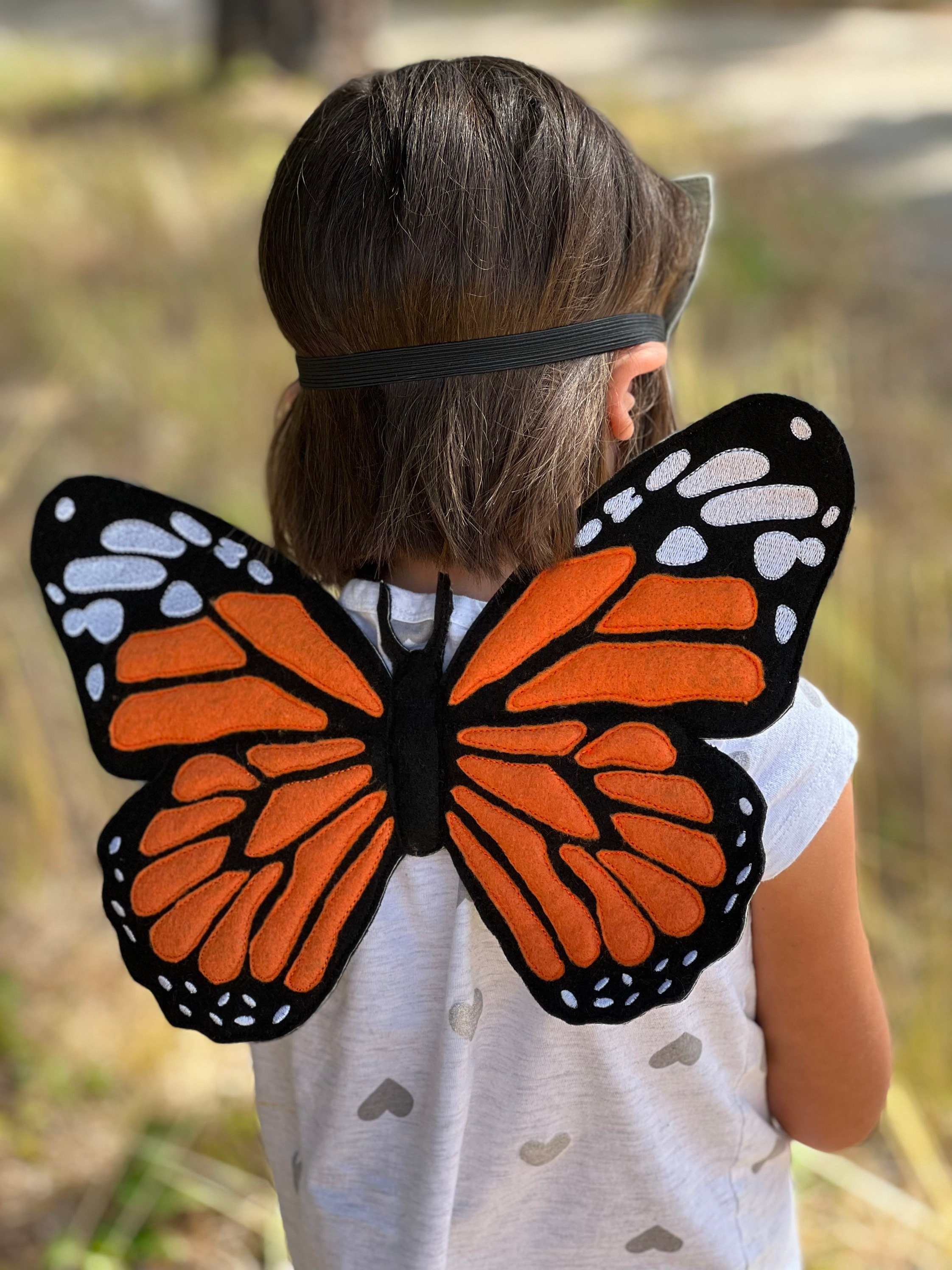 Blue Butterfly Mask Blue Butterfly Wings Butterfly Costume - Etsy