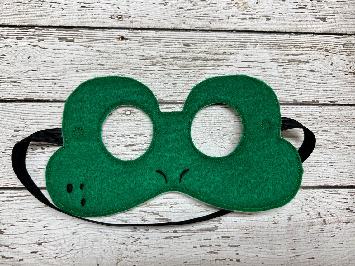 Frog Masks Toad Felt Masks Animal Mask Frog Costume Toad | Etsy