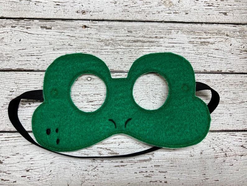 Frog Masks Toad Felt Masks Animal Mask Frog Costume Toad | Etsy