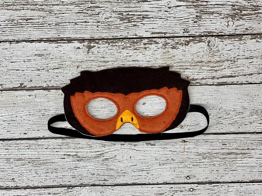 Robin Mask Robin Costume Bird Mask Bird Costume Animal Felt Mask Bird ...