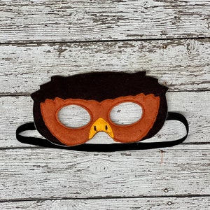 Robin Mask Robin Costume Bird Mask Bird Costume Animal Felt Mask Bird ...