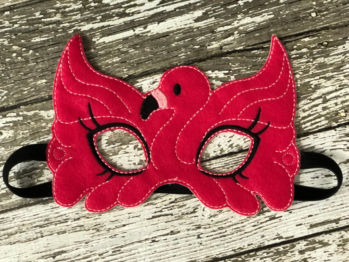 Máscara de Flamenco Máscaras de Flamenco Máscara de Flamenco - Etsy España