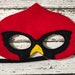 Cardinal Mask Cardinal Costume Halloween Mask Bird Mask Bird Costume ...