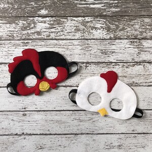 Farm Animal Felt Masks Duck Mask Turkey Mask Chicken Mask Rooster Mask ...