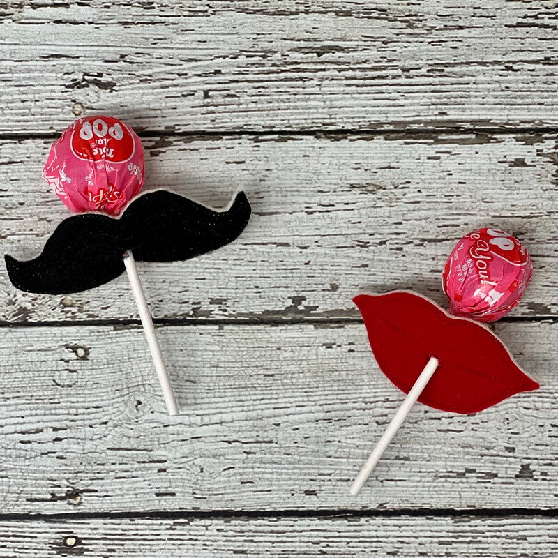 Mustache Lollipop - Etsy