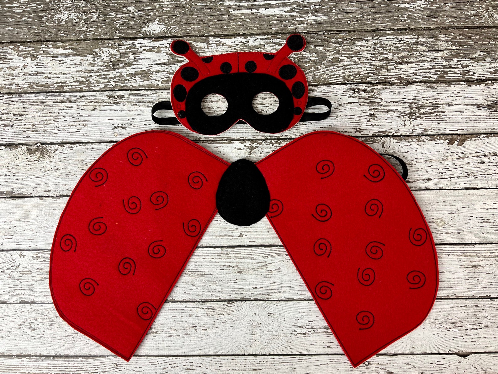 Ladybug Mask Ladybug Wings Ladybug Costume Ladybird Beetle - Etsy