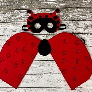 Ladybug Mask Ladybug Wings Ladybug Costume Ladybird Beetle Mask ...
