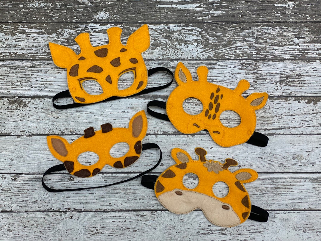 Giraffe Mask Giraffe Costume Animal Mask Kids Masks Kids Costumes ...