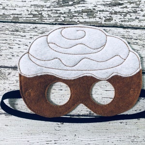 Cinnamon Roll Mask Donut Mask Cinnamon Roll Costume Donut Costume - Etsy
