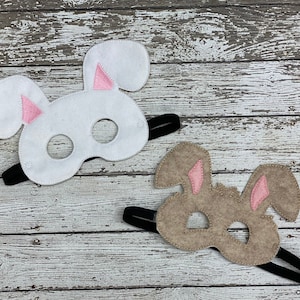 Rabbit Mask Boy Bunny Mask Girl Bunny Mask Easter Bunny Mask - Etsy