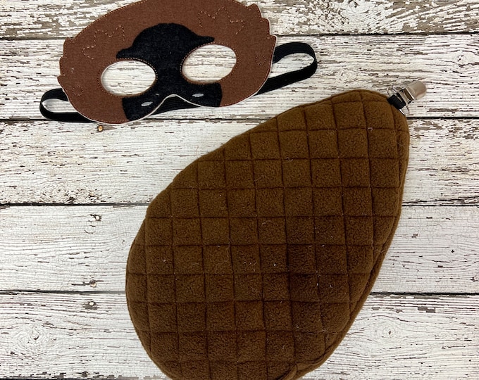 Handcrafted Platypus Costume Set: Felt Mask & Tail, Imaginative Play - Etsy