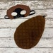 Handcrafted Platypus Costume Set: Felt Mask & Tail, Imaginative Play - Etsy