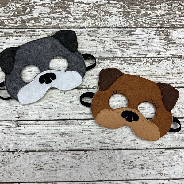 Bulldog Mask - Etsy