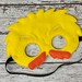 Angry Yellow Troll Costume Angry Yellow Troll Mask Troll Pretend Mask ...