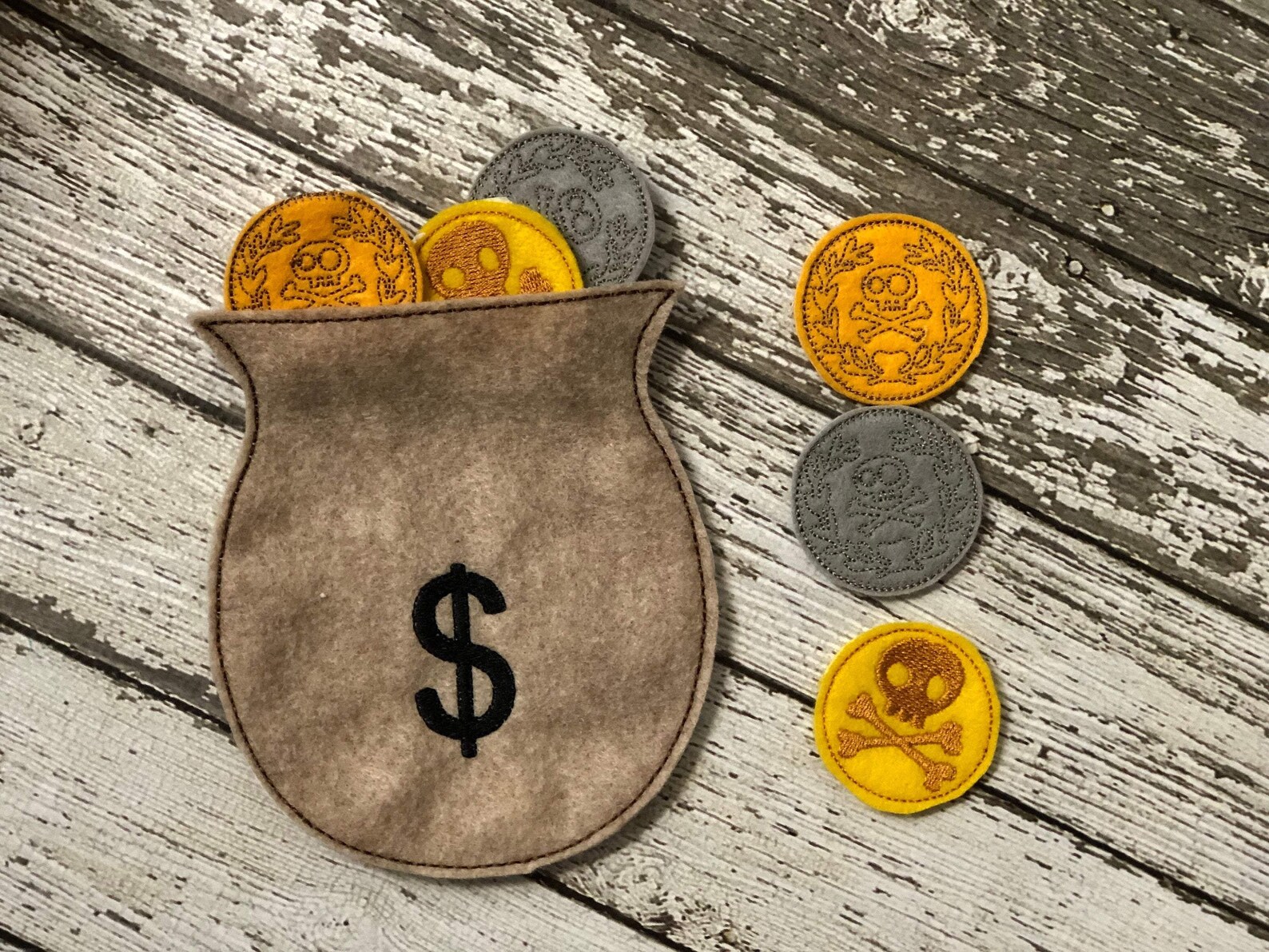 Pirate Felt Play Set Pirate Dress up Pirate Costume Pieces - Etsy