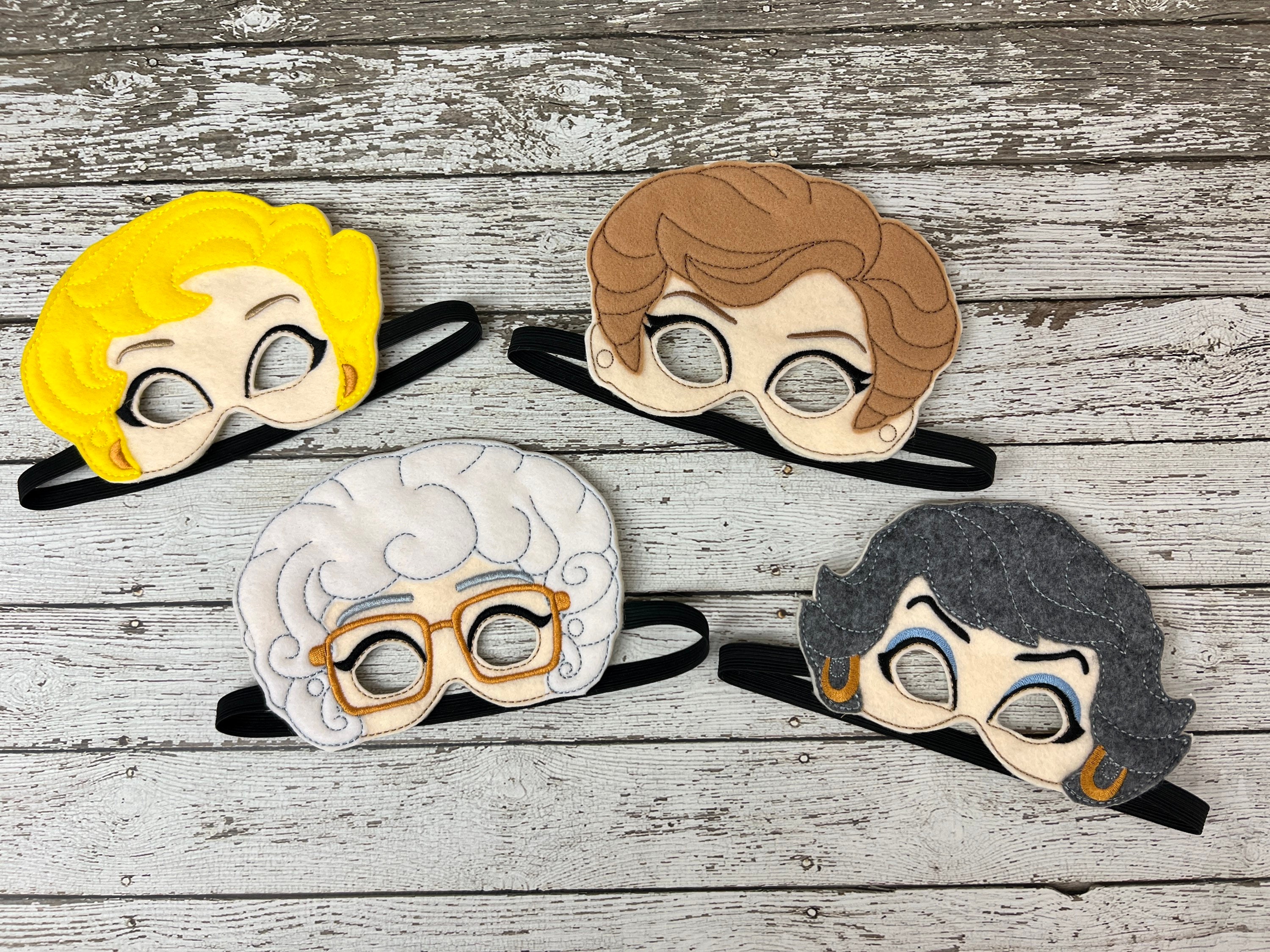 Black Old Lady Masks