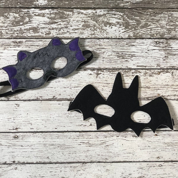 Bat Mask - Etsy