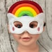 Rainbow Mask Rainbow Costume Cloud Mask Cloud Costume Weather Mask Gods ...