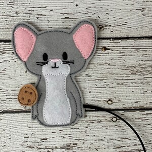 Mouse Finger Puppet Mouse Puppet Mouse With Cookie Finger Puppet Animal ...