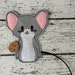 Mouse Finger Puppet Mouse Puppet Mouse With Cookie Finger Puppet Animal ...