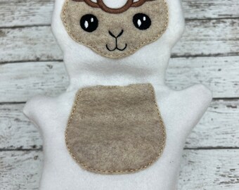 Llama Hand Puppet - Etsy