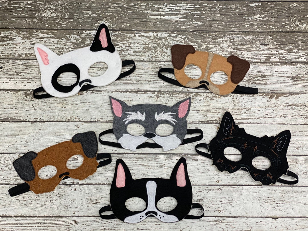 Terrier Dog Masks Terrier Dog Costumes Airedale Mask Bull Terrier Mask ...
