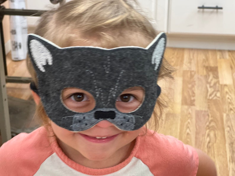 Black Panther Mask Panther Costume Kids Masks Kids Animal Mask - Etsy