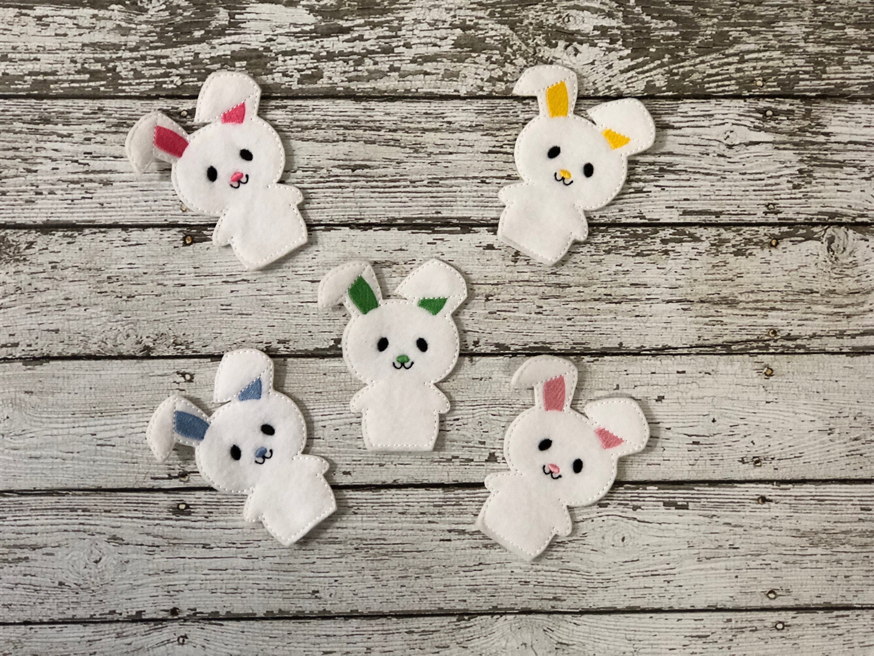 Bunny Finger Puppets Rabbit Finger Puppets Storytime Prop | Etsy